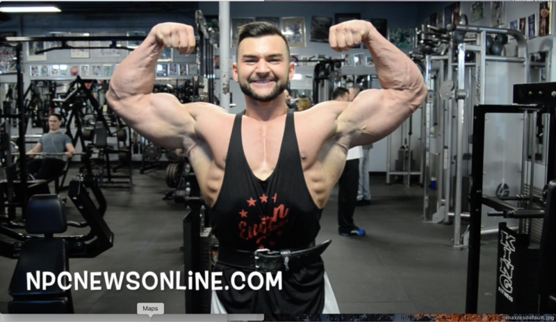 NPC Men's Classic Physique Competitor Lou Albanese Chest & Shoulder ...