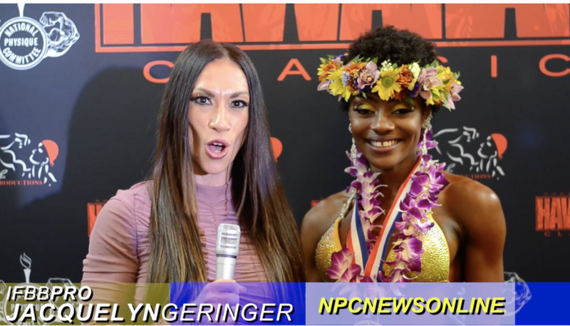 2017 NPC Shawn Ray Hawaiian Classic Novice Bikini Overall Winner Video ...