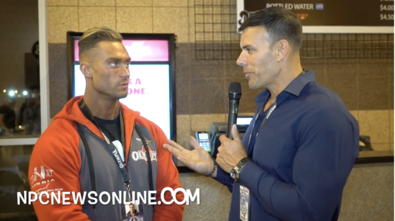 IFBB Men's Classic Physique Pro Chris Bumstead Training & Nutrition ...