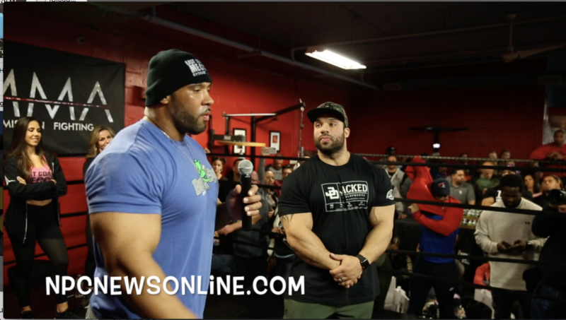 IFBB Pro Bodybuilder's Jon Delarosa & Juan Morel At The 2018 Bev ...