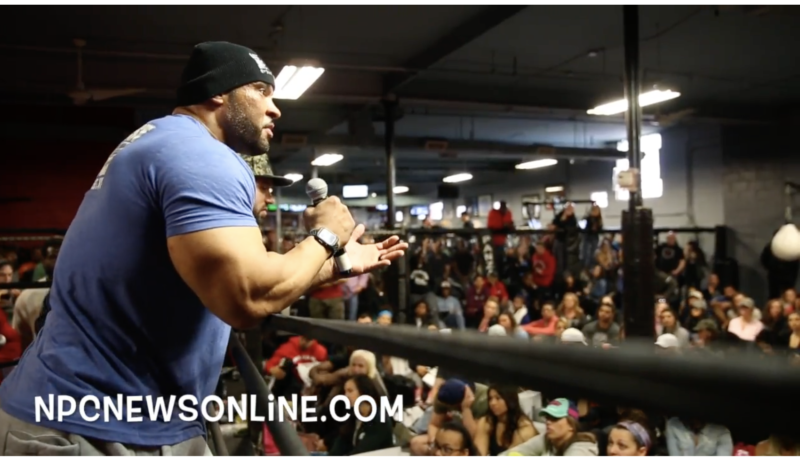 IFBB Pro Bodybuilder's Jon Delarosa & IFBB Pro Juan Morel At The 2018 ...