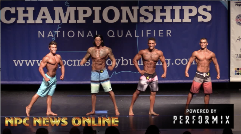 2018 NPC Mississippi Championships Men's Physique Overall Video - NPC ...