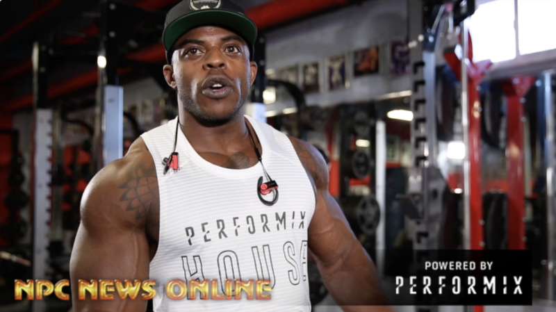 IFBB Men's Physique Pro Andre Ferguson Back Workout Part 3. - NPC News ...