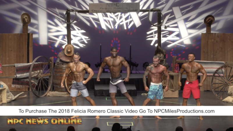 2018 NPC Felicia Romero Classic/Western Regional Men's Physique Overall ...