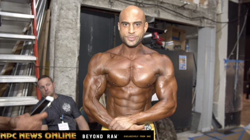 2018 NPC Nationals Men's Physique Backstage Video Pt.4 - NPC News Online