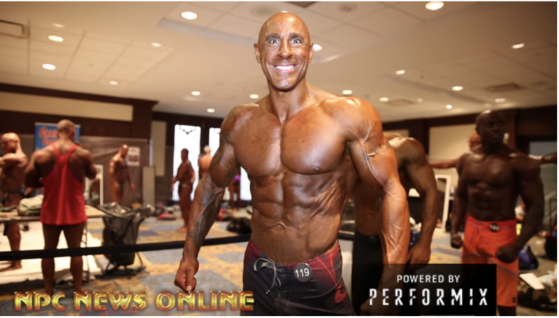 2018 IFBB Pittsburgh Masters Pro Mens Physique Backstage Contest Video ...