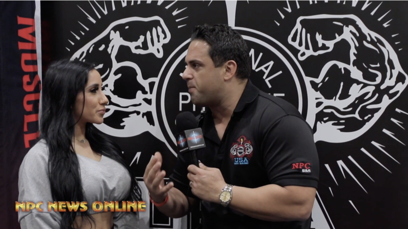 2019 LA FIT EXPO: IFBB Bikini Pro Narmin Assria Interview With Terrick ...