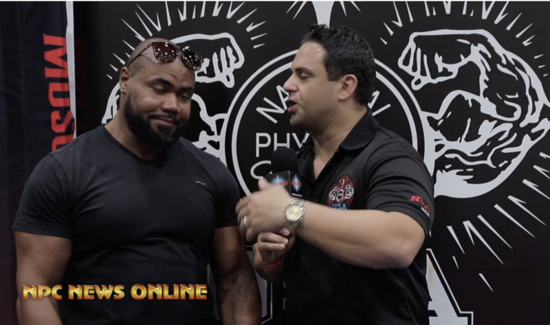 IFBB Bodybuilding Pro Gerald Williams at the 2019 NPC Muscle Contest ...