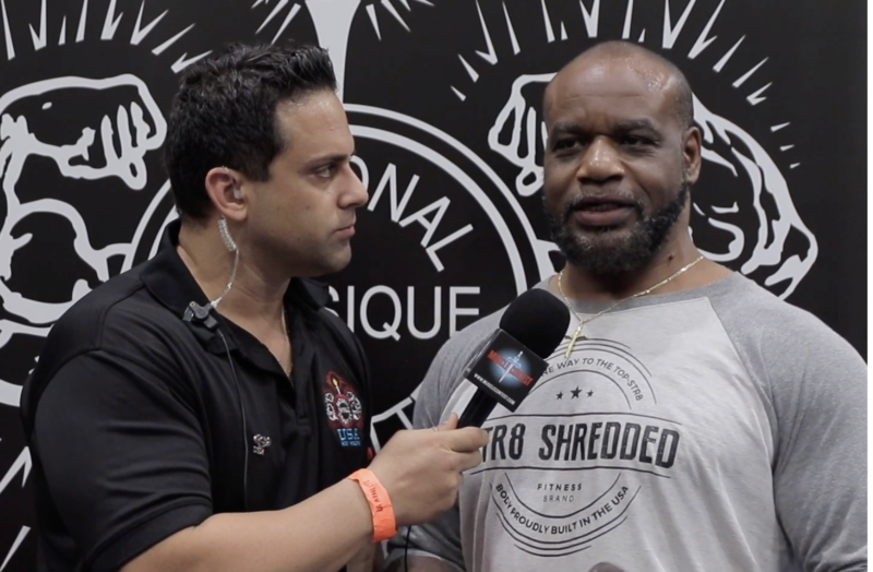 IFBB Bodybuilding Legend Chris Cormier at the 2019 NPC Muscle Contest ...