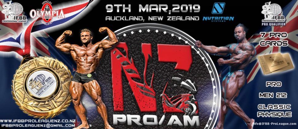 2019 IFBB New Zealand Classic: Men's Classic Physique & 212 ...