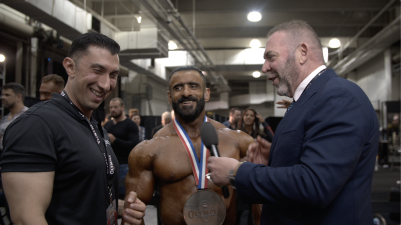 2019 Olympia People's Champion Winner Hadi Choopan Interviewed By Tony ...