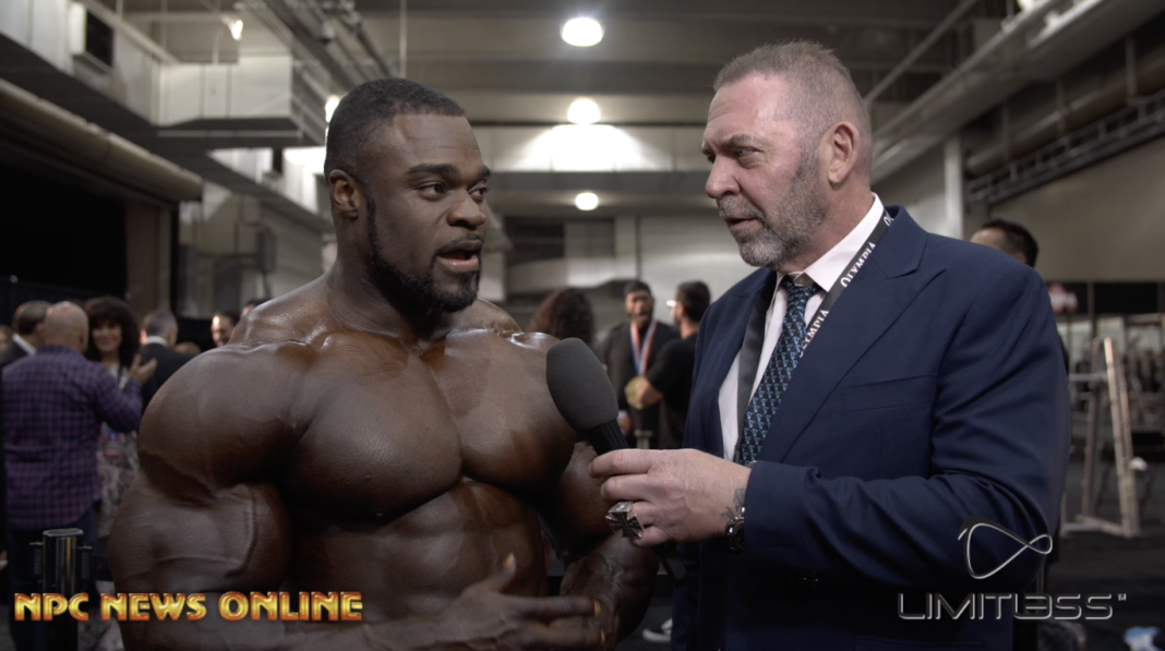 2019 IFBB Mr.Olympia Brandon Curry Victory Interview - NPC News Online