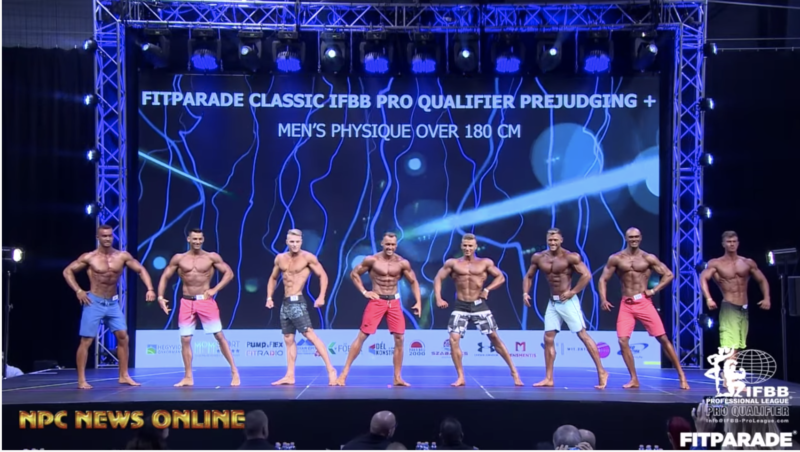 Fitparade Classic IFBB Pro Qualifier 2019 Mens Physique Over 180 cm ...