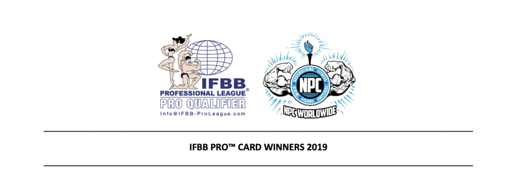 IFBB PRO™ CARD WINNERS 2019 - NPC News Online