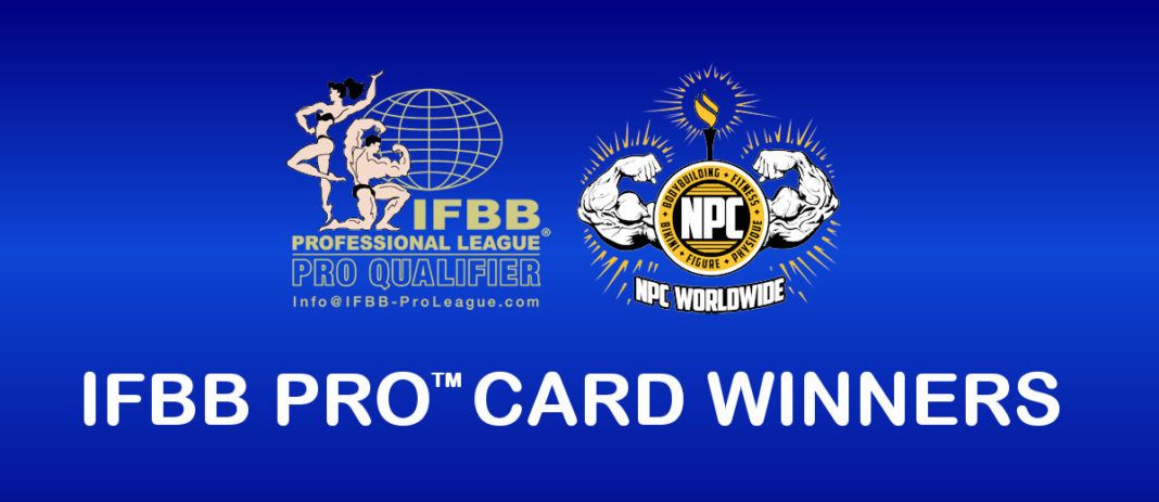 IFBB PRO™ CARD WINNERS 2019 Update - NPC News Online
