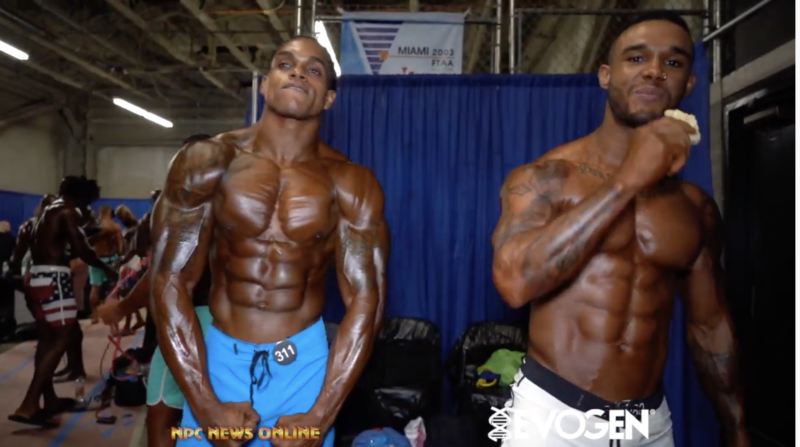 2019 NPC Nationals Men's Physique Backstage Video Pt.3 Video - NPC News ...