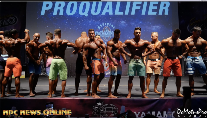 2019 IFBB Pro League San Marino Pro Men’s Physique Pose down Video ...