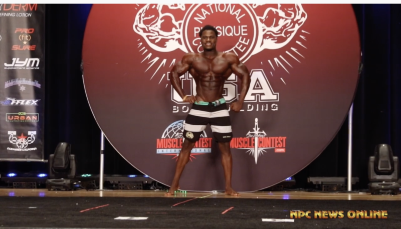 2019 IFBB LOS ANGELES GRAND PRIX 9TH PLACE RODRICK CLARK MENS PHYSIQUE ...