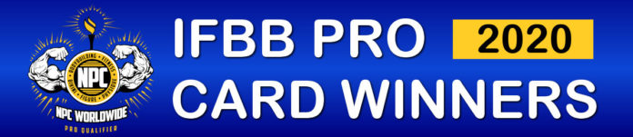 2020 IFBB Professional League Pro Card Winner Update - NPC News Online