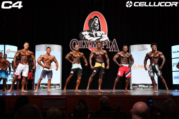2020 IFBB Olympia Men’s Physique Prejudging Photos - NPC News Online