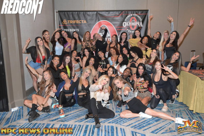 Around The Npc 2021 Ifbb Bikini Olympia Athletes Meeting Npc News Online