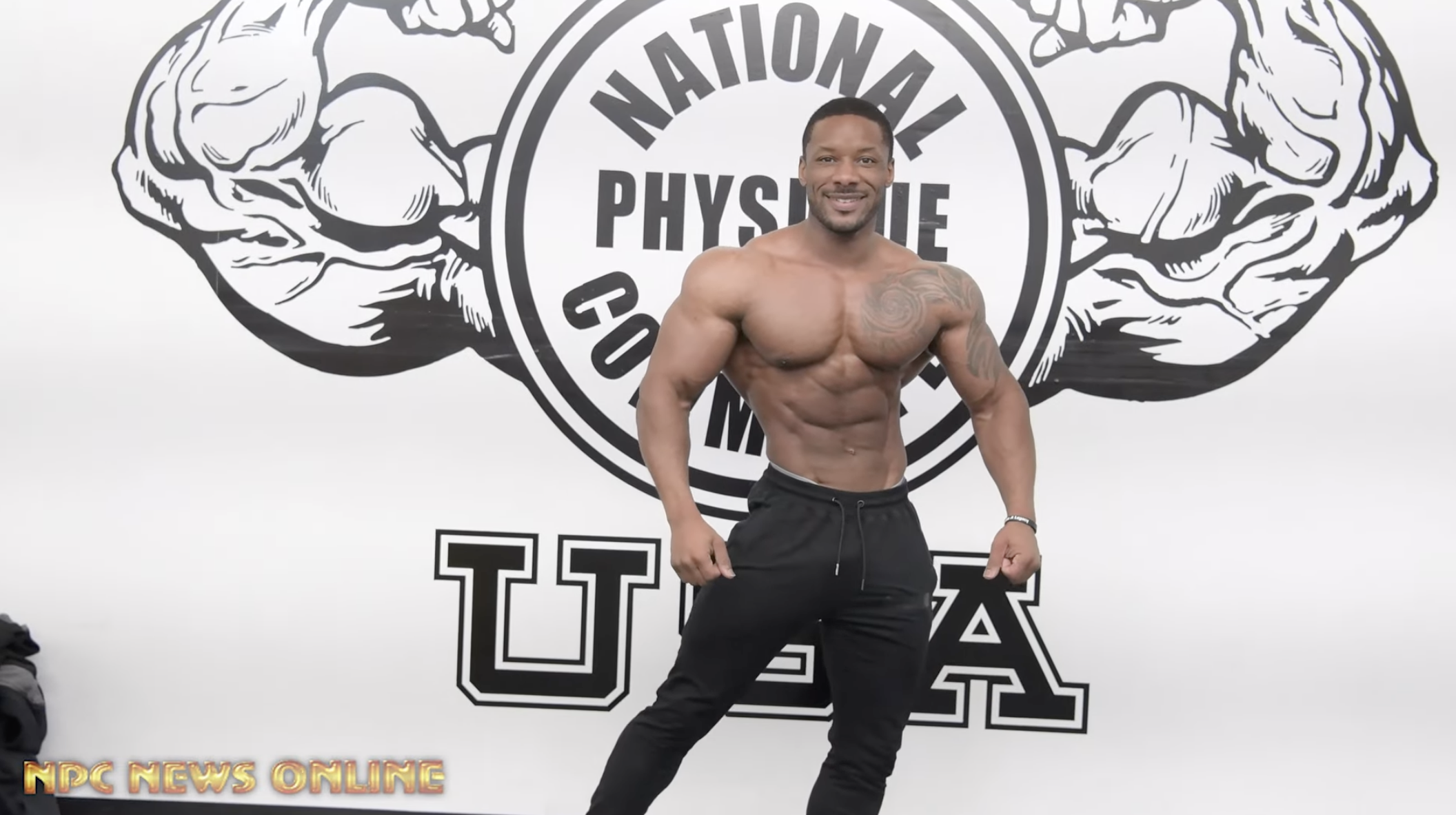 NPC NEWS ONLINE 2022 ROAD TO THE ARNOLD – Antoine Weatherspoon Posing ...