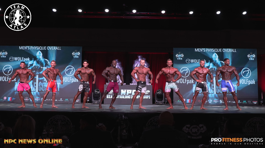 2022 NPC USA Championships Men’s Physique First Callout & Awards Videos ...