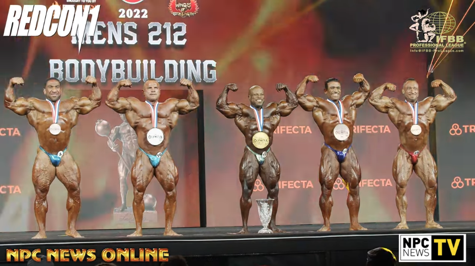 2022 IFBB Pro League Men’s 212 Olympia Finals Confirmation Of Scoring Round & Awards 4K Video ...