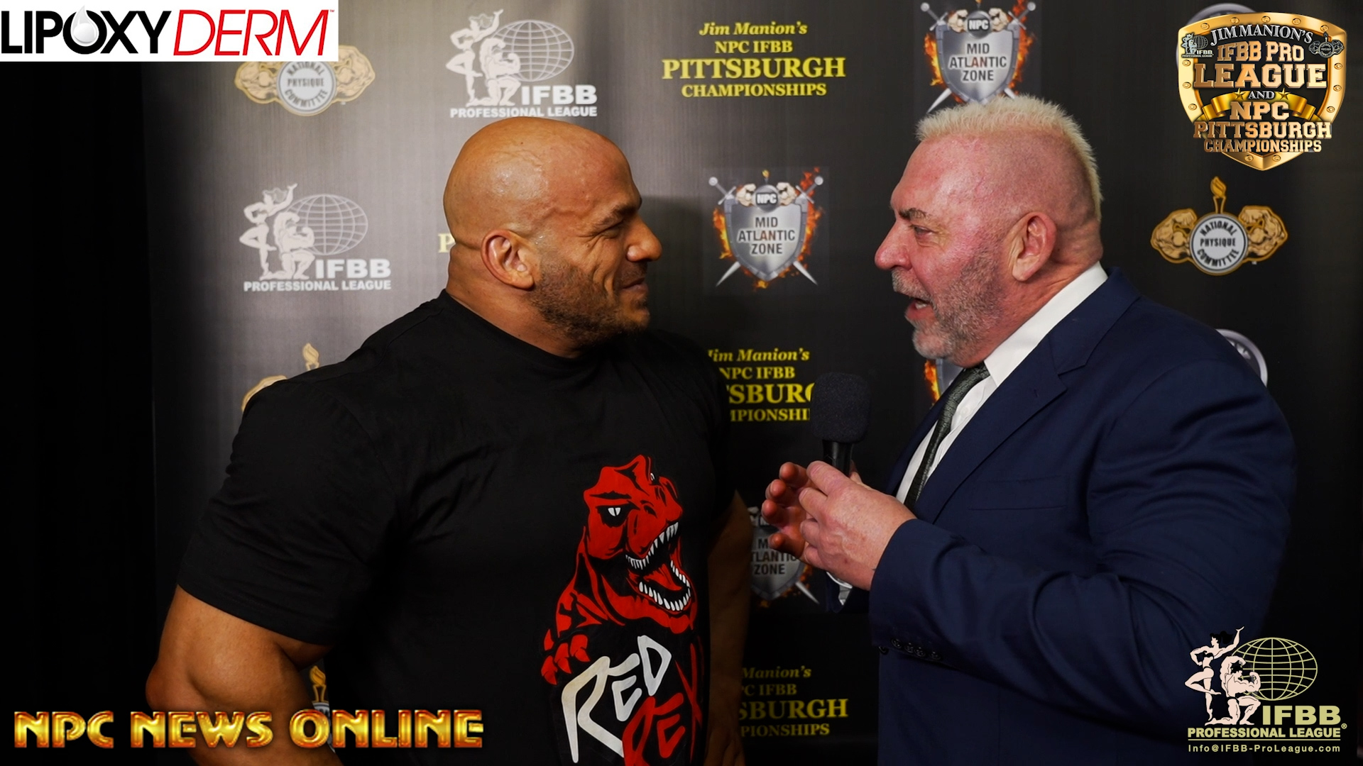 2023 IFBB Pittsburgh Pro Saturday Guest Poser Interviews with Tony ...