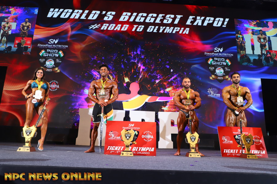 2023 IFBB Sheru Classic India Pro Contest Photos - NPC News Online