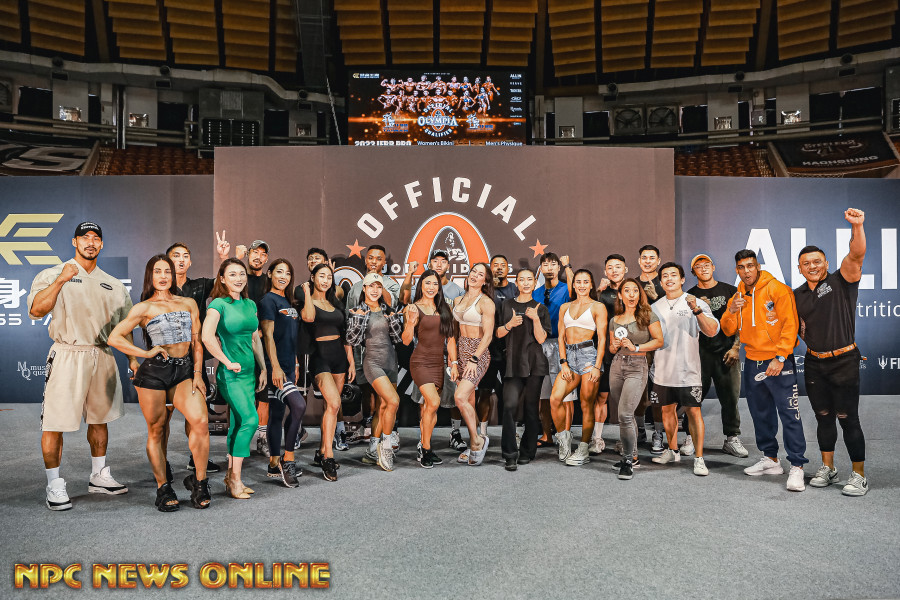 2023 IFBB/NPC Worldwide Taiwan Pro Am Check In Photos - NPC News Online