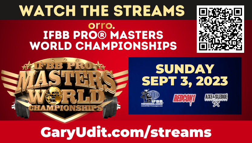 2023 IFBB Masters World Championships Pro Live Stream - NPC News Online