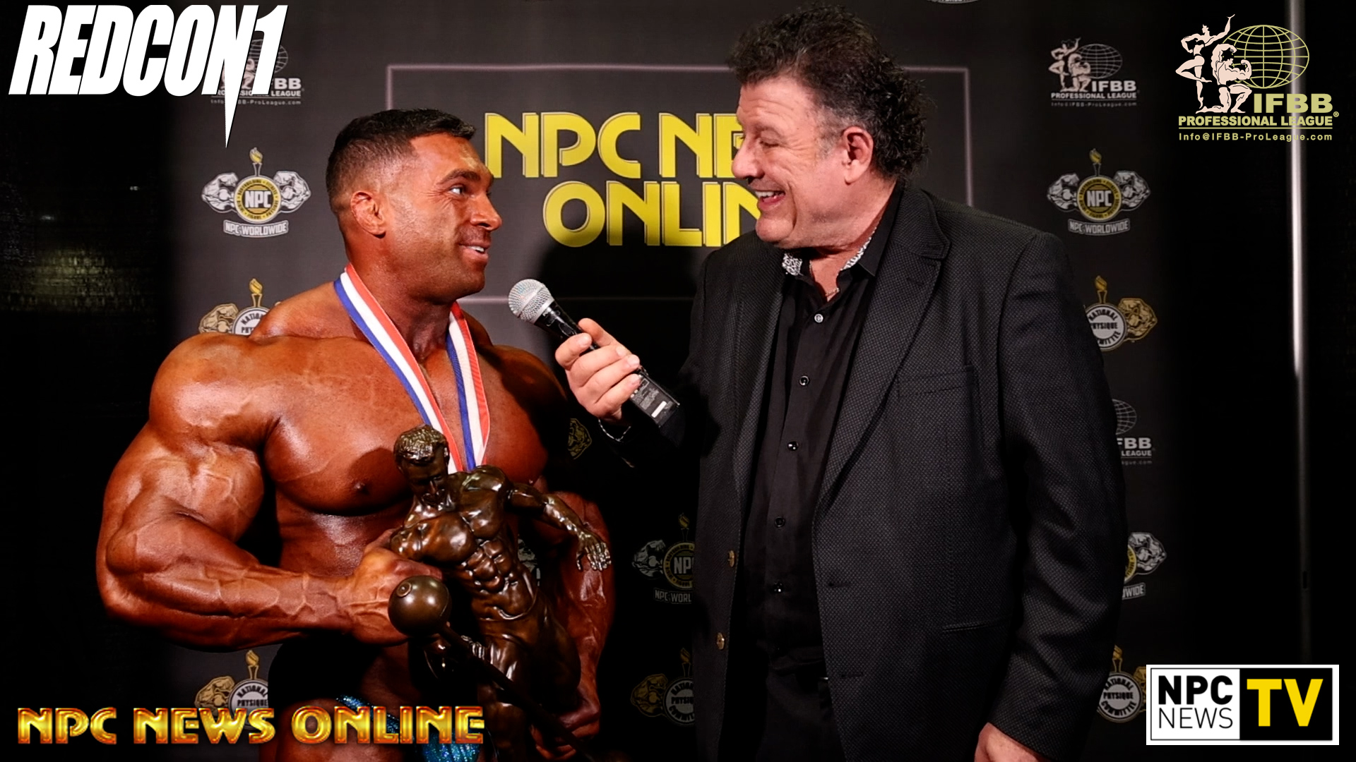 2023 IFBB Pro League Interview with New Mr. Olympia Derek Lunsford ...
