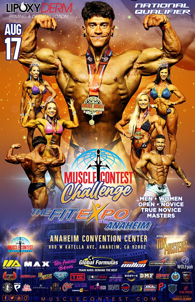2024 NPC Musclecontest Challenge FitExpo Anaheim - NPC News Online