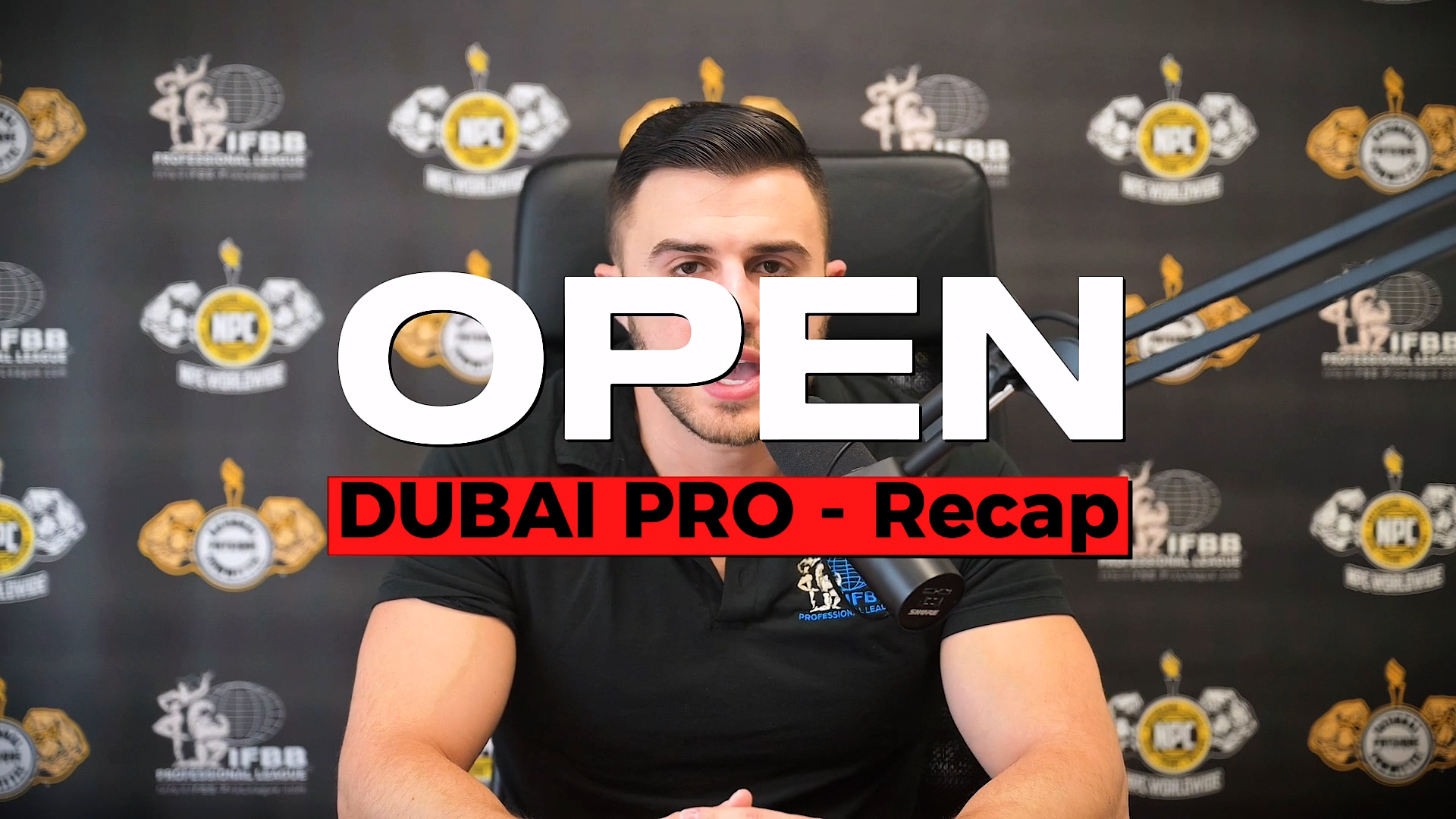 2024 IFBB Pro League Dubai Pro Open Men Recap with Tyler Manion - NPC ...