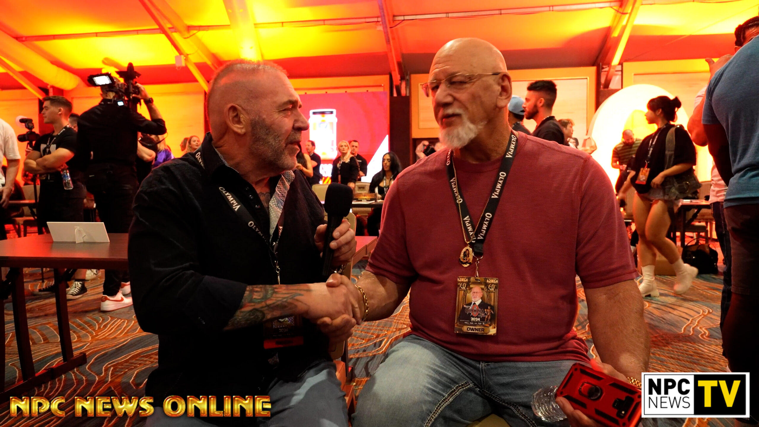 2024 IFBB Olympia Meet the Olympians Tony Doherty Interviews Jake Wood ...