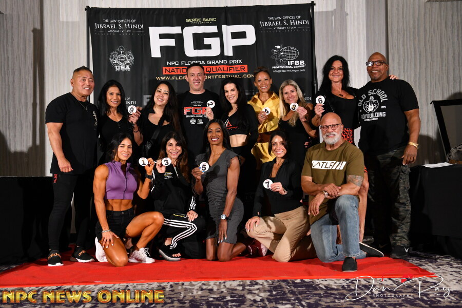 2025 IFBB Florida Grand Prix Fri Pro Check In Photos - NPC News Online