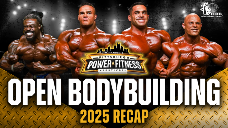 2025 IFBB Pittsburgh Pro Open Men’s Bodybuilding Recap with IFBB Vice President Tyler Manion ...