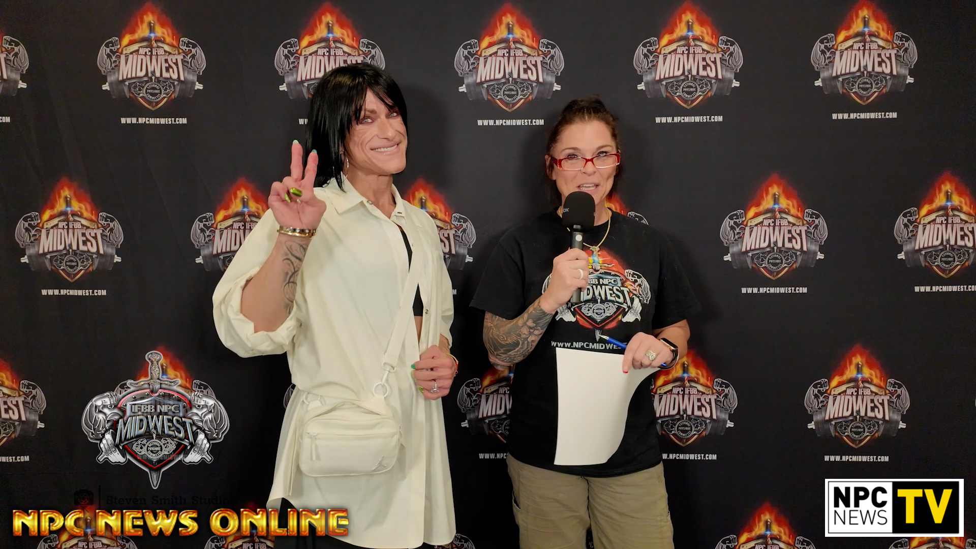 2025 IFBB Omaha Pro Check In Interviews with Ann Titone - NPC News Online