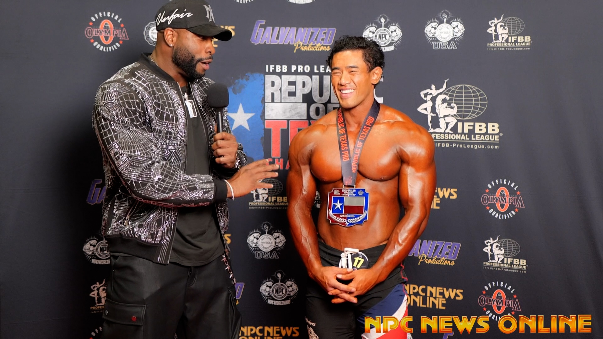 2025 IFBB Republic of Texas Pro Winner Interviews - NPC News Online