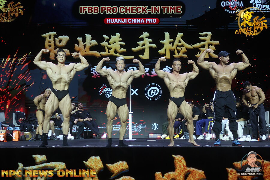 2025 IFBB HUANJI CHINA PRO XIAN Athletes Check In Photos - NPC News Online