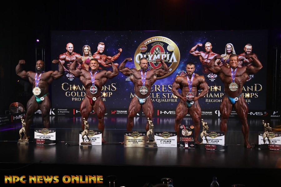 2025 IFBB Everest Muscle Stars Poland Pro Contest Photos - NPC News Online