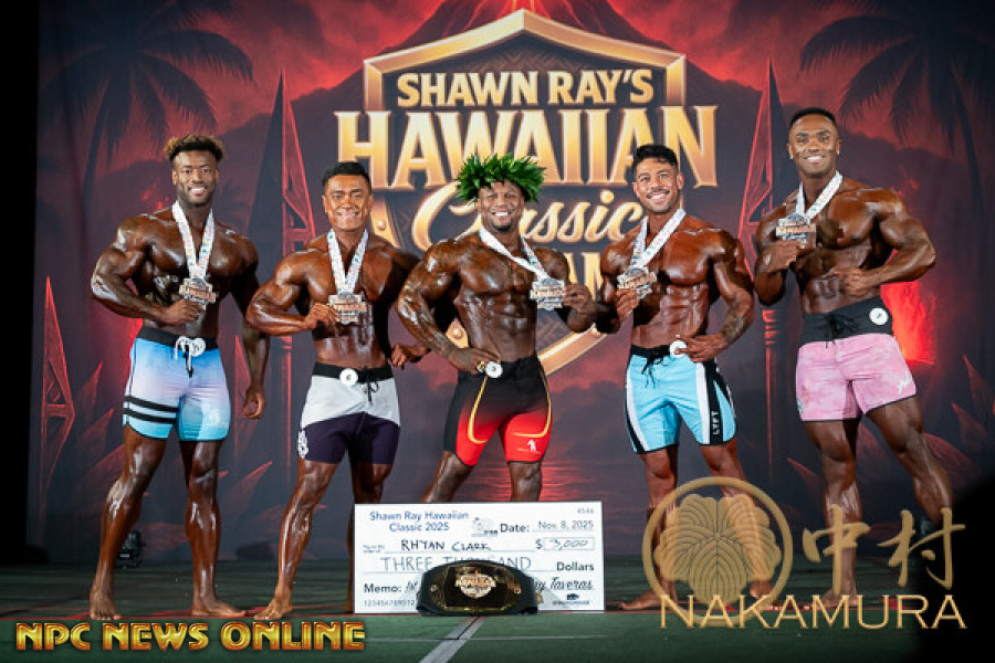2025 IFBB Shawn Ray Hawaiian Classic Pro Contest Photos - NPC News Online