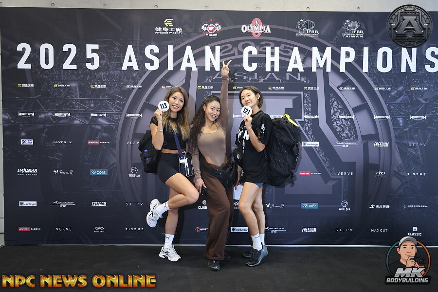 2025 IFBB Asia Championships Pro/Am Check In Photos - NPC News Online