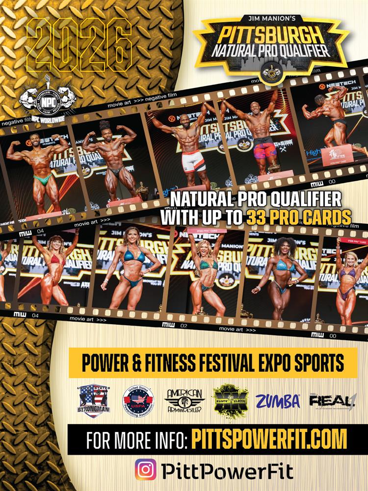 2026 NPC Worldwide Pittsburgh Natural Pro Qualifier - NPC News Online