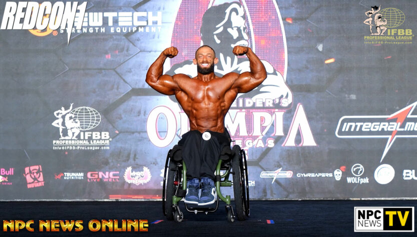 2025 IFBB Pro League Wheelchair Olympia 4th Place Josue Fabiano ...