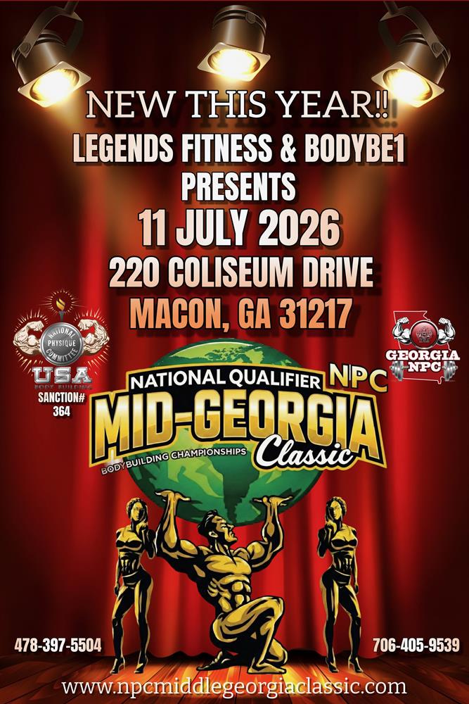 2026 NPC Middle Georgia Classic - NPC News Online